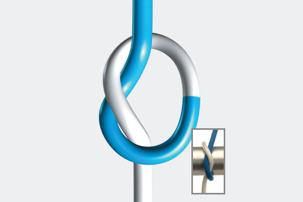 Square Knot (One-hand technique)