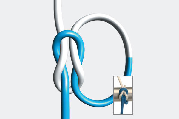Square Knot (One-hand technique)